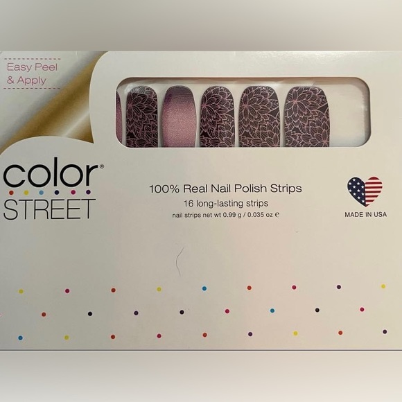 Color Street | Makeup | Color Street Rule Of Plum Nail Polish Strips ...